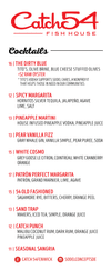 View Our Menu | Seafood Restaurant Fenwick Island | Catch 54