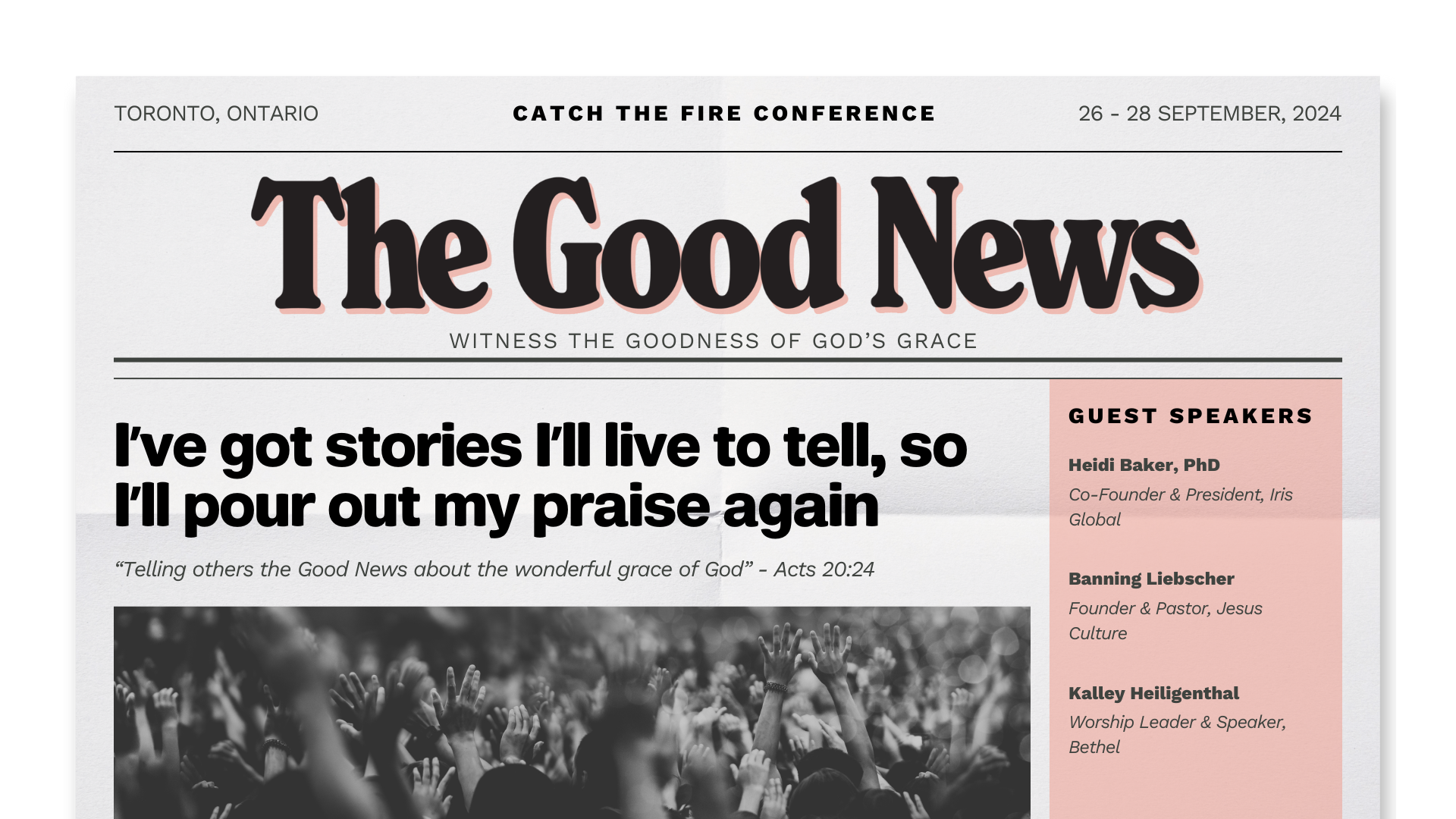 Catch The Fire Conference — Catch The Fire Toronto