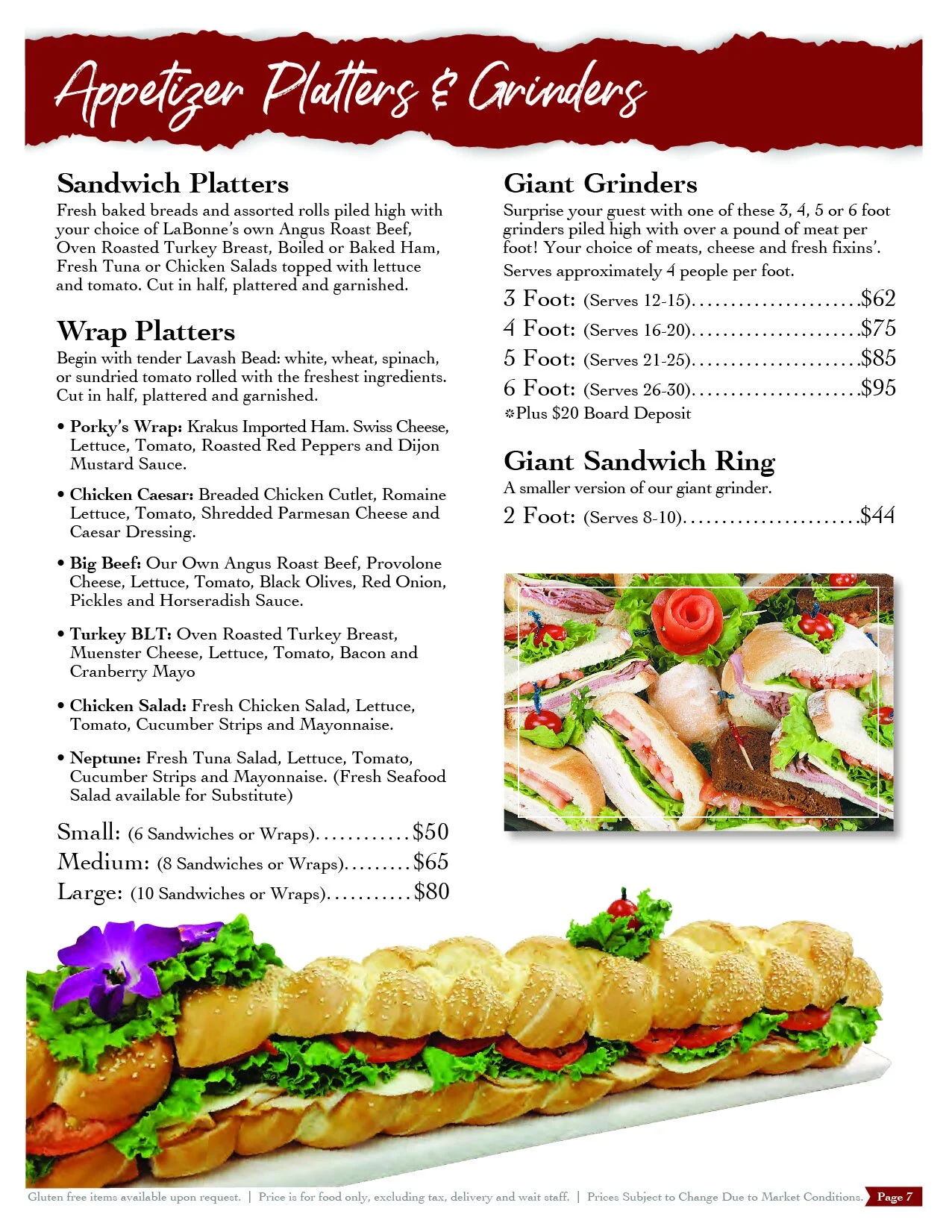 LaBonne's Catering in Watertown, Woodbury, Salisbury CT | LaBonne's Markets