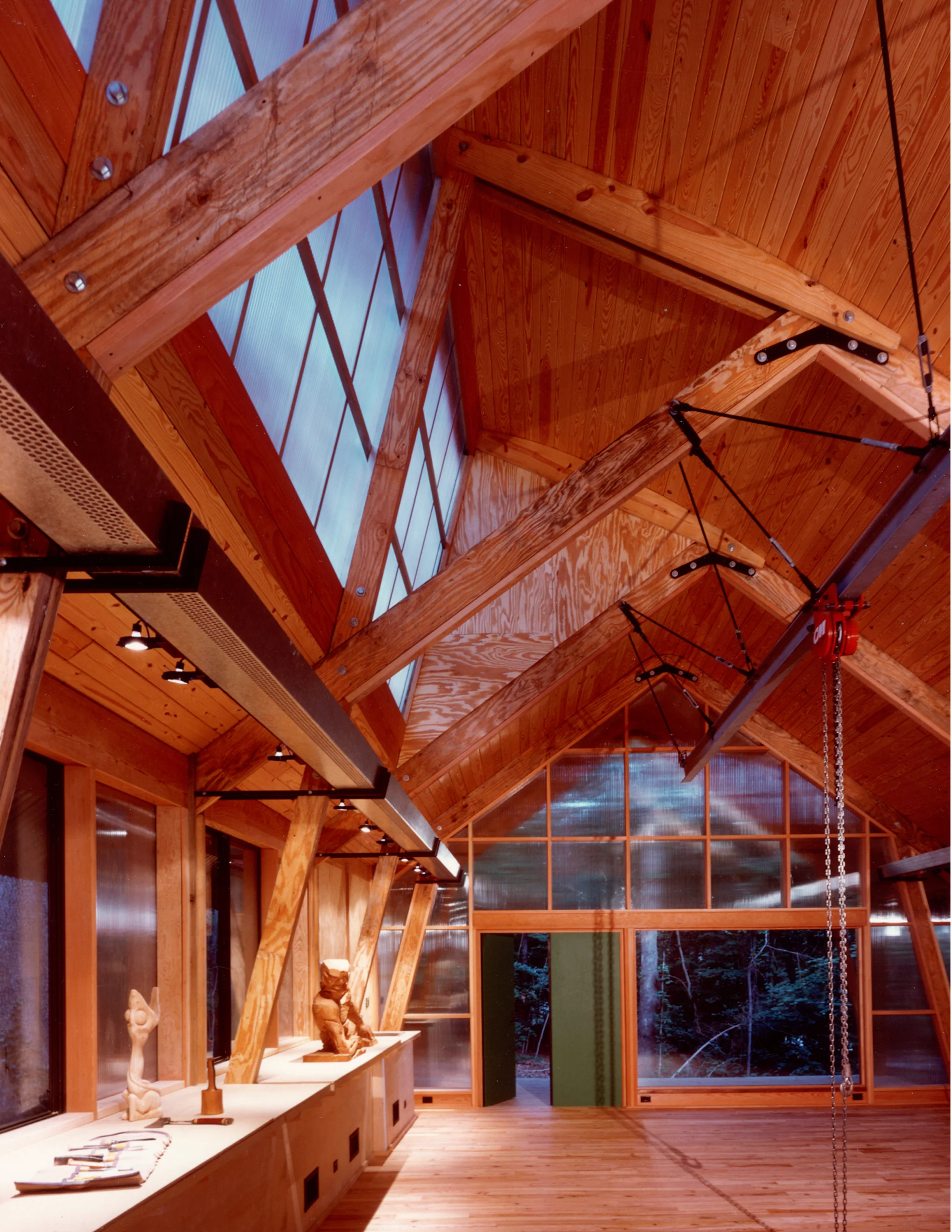 Wood Studio — Frank Harmon Architect
