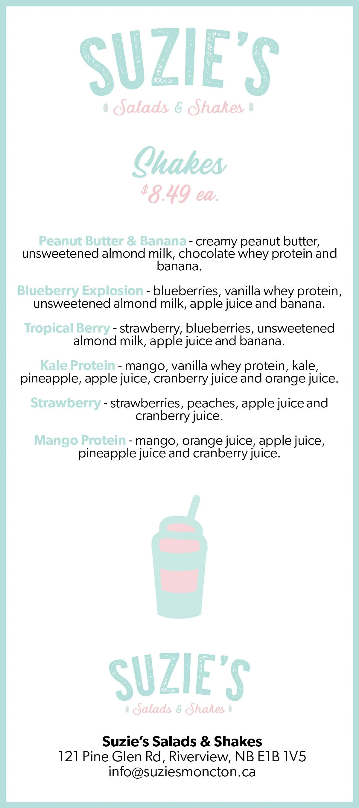 Menu — Five Bridges Bar & Grill