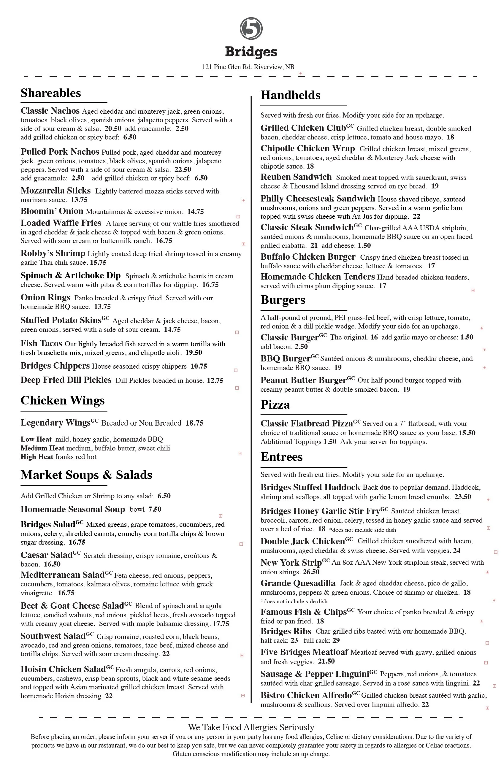 Five Bridges Bar & Grill