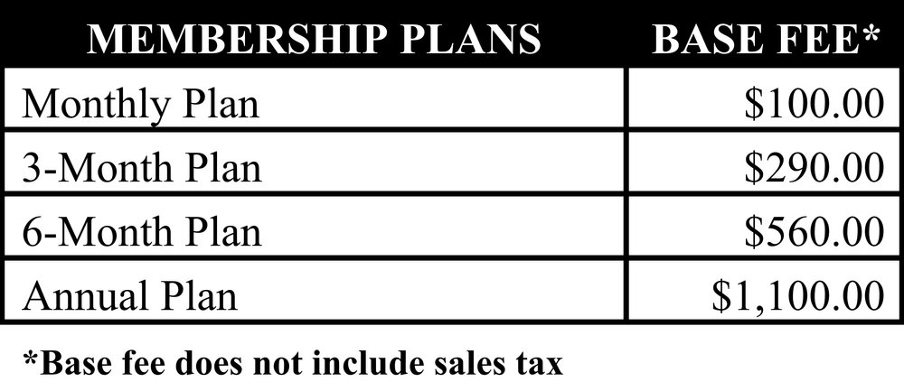 Standard Membership — RTS Barbell