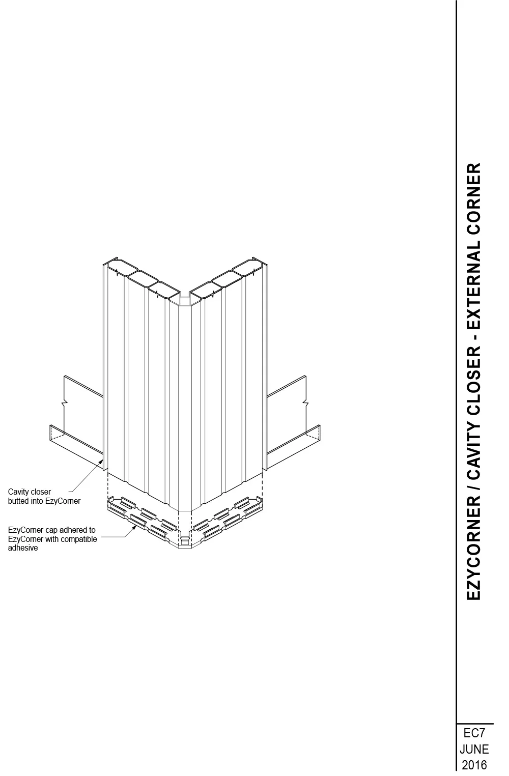 EzyCorner and EzyCorner Cap — EzyBuild