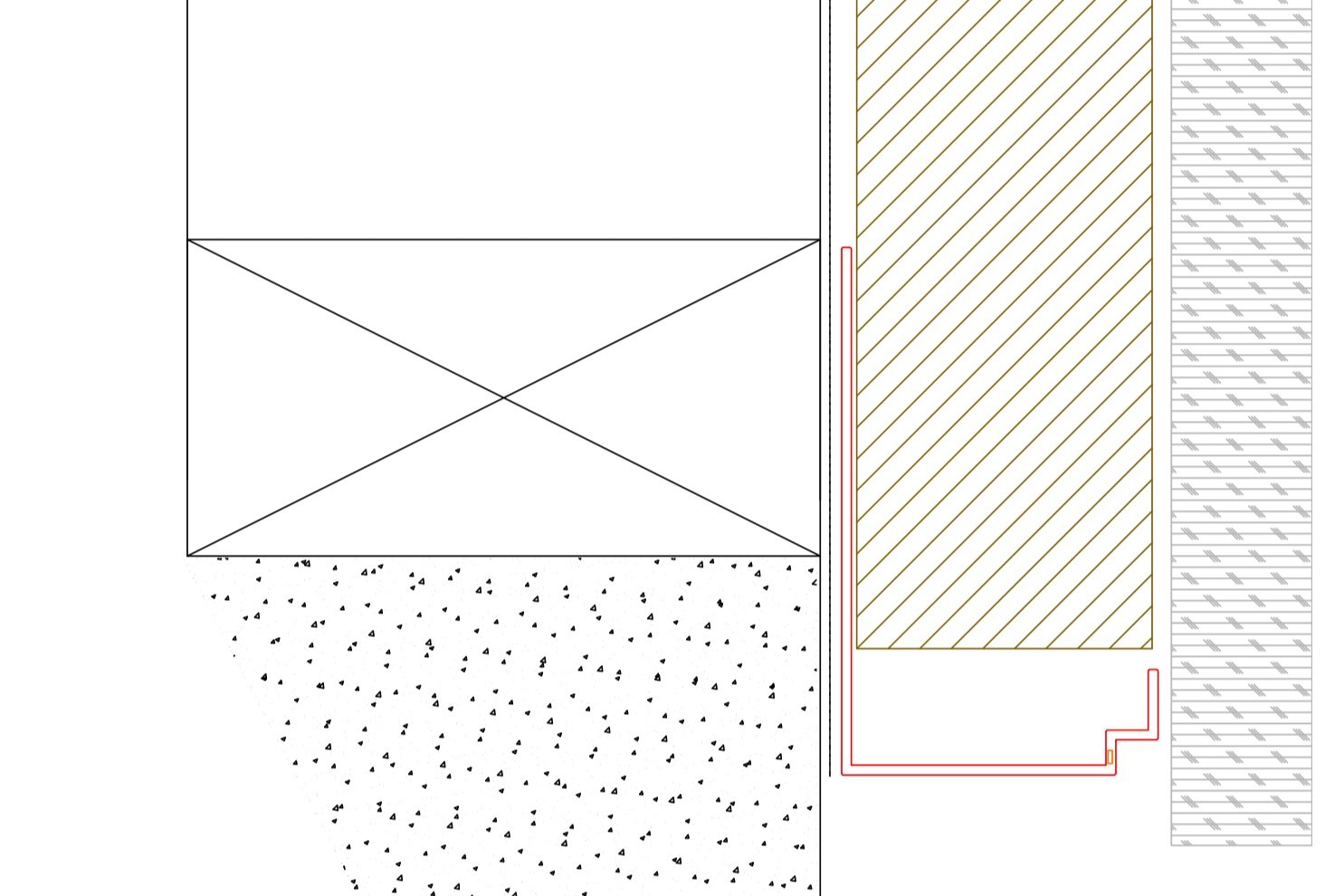 Concealed Vent Cavity Closer ALUMINIUM — EzyBuild