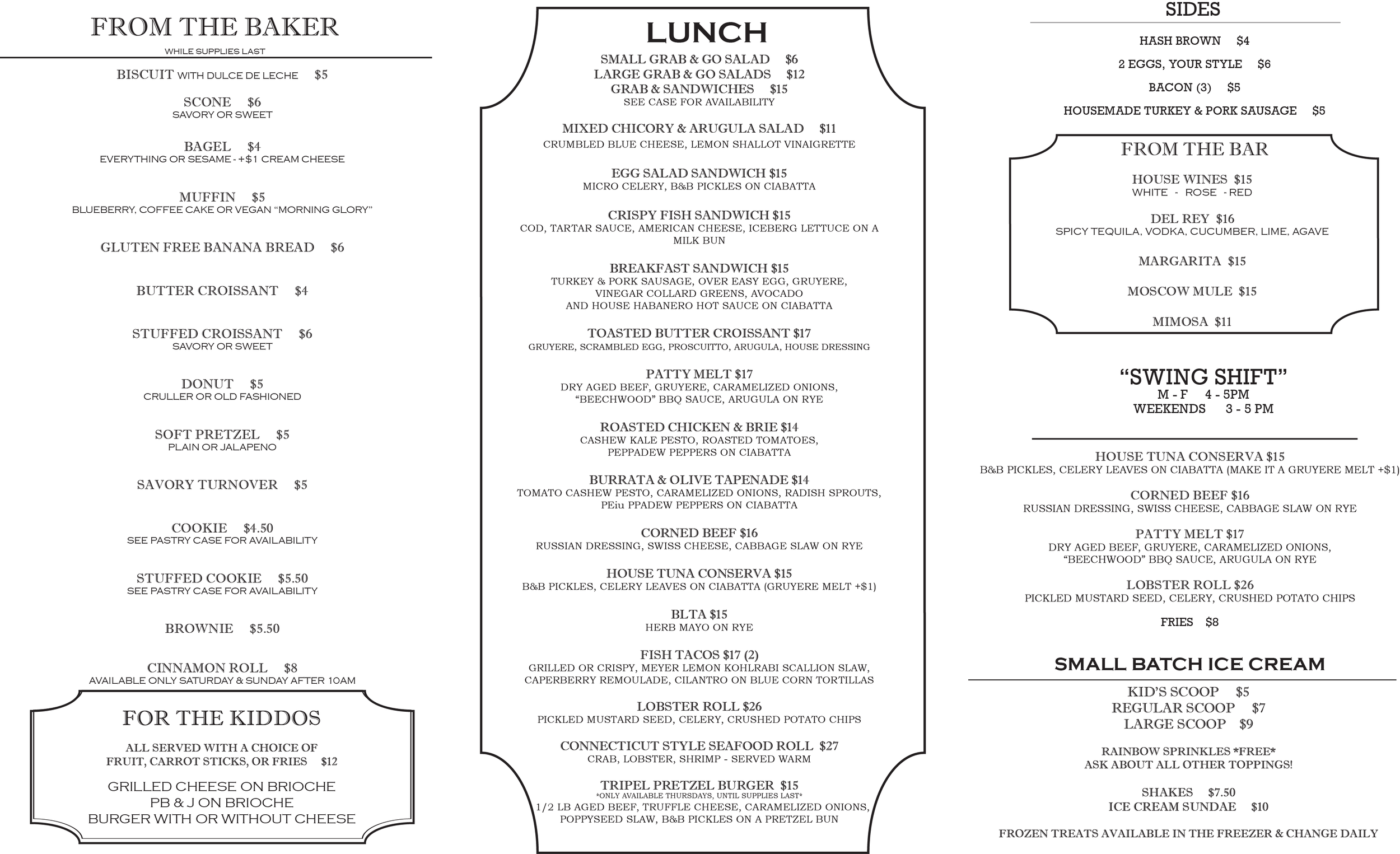 Spaces — PLAYA PROVISIONS