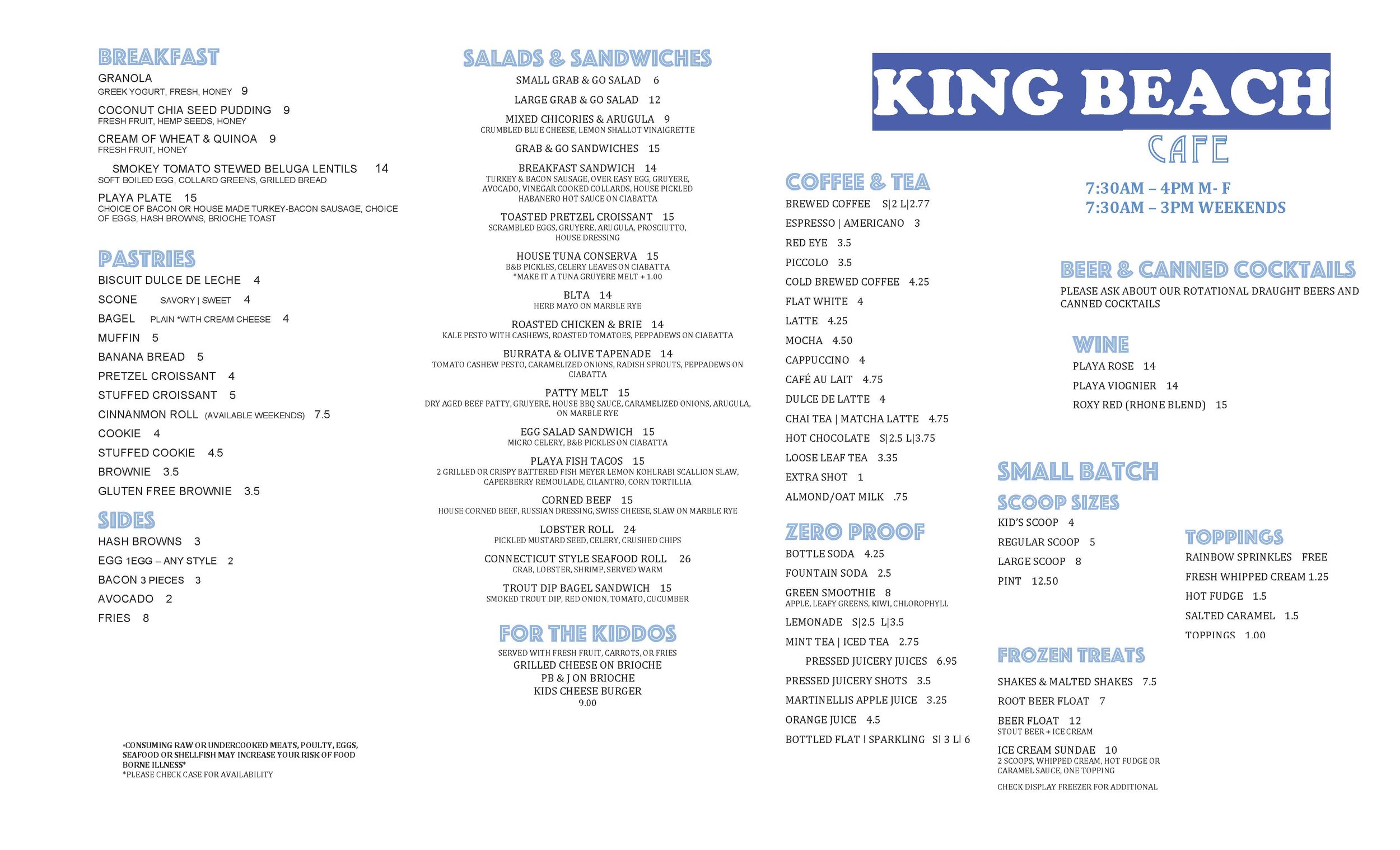 Spaces — PLAYA PROVISIONS