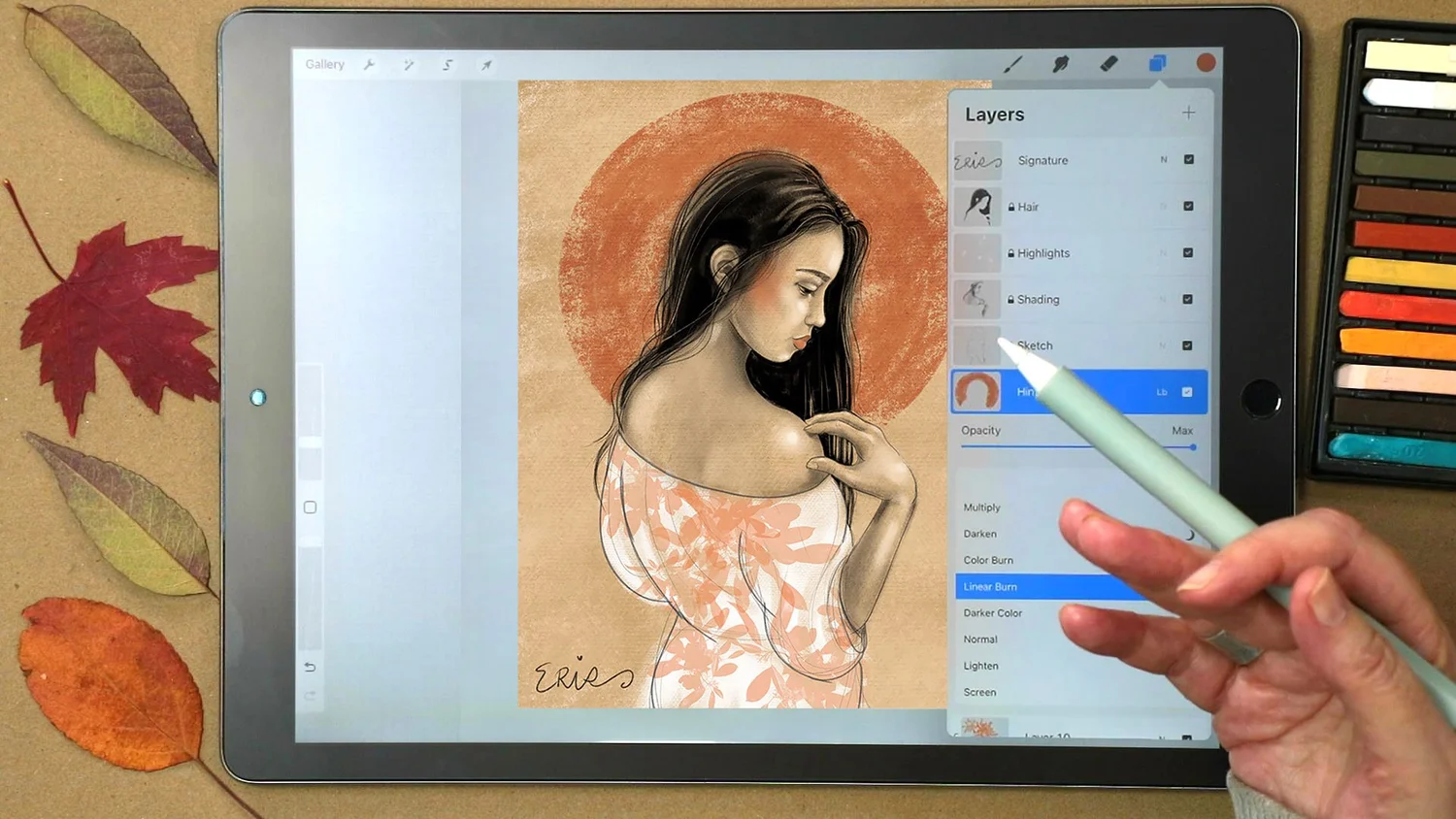 Drawing With Procreate - with Eris Klein — Ivy Newport