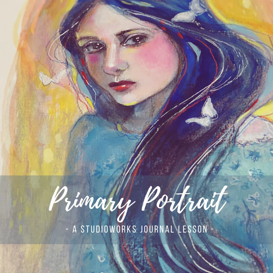 Primary Portrait – Free Mixed Media Portrait Lesson — Ivy Newport