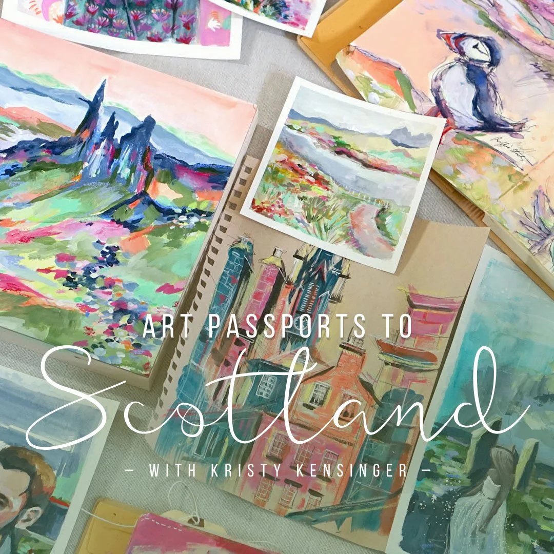Art Passports To Scotland - Kristy Kensinger — Ivy Newport