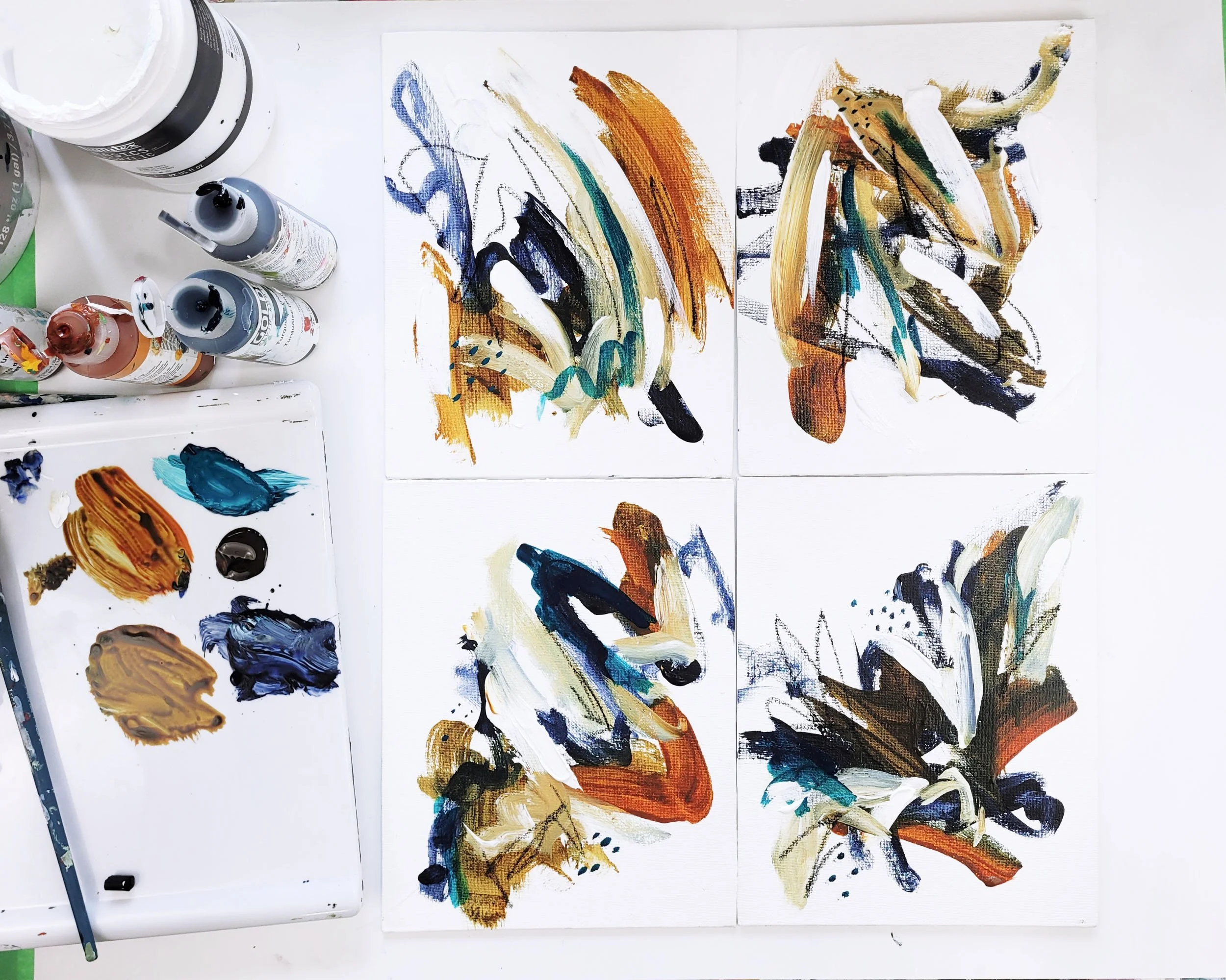 Learn Abstract Painting - Nikol Wikman — Ivy Newport