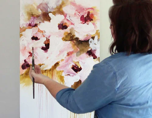 Learn Abstract Painting - Nikol Wikman — Ivy Newport