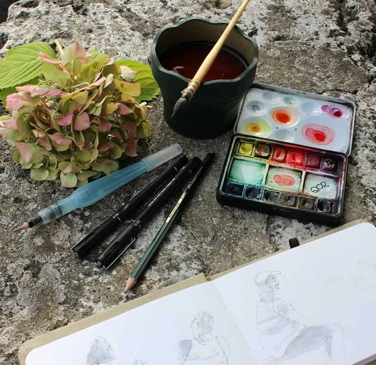 Let's Start Sketching - Yvonne Morell — Ivy Newport
