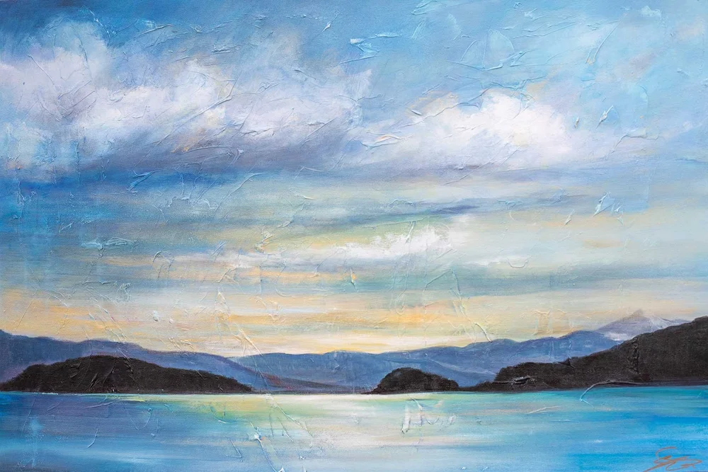 Land, Sea and Sky - Abstract Landscapes - Elida Field — Ivy Newport