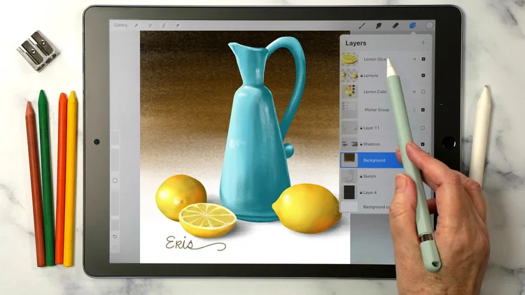 Drawing With Procreate - with Eris Klein — Ivy Newport