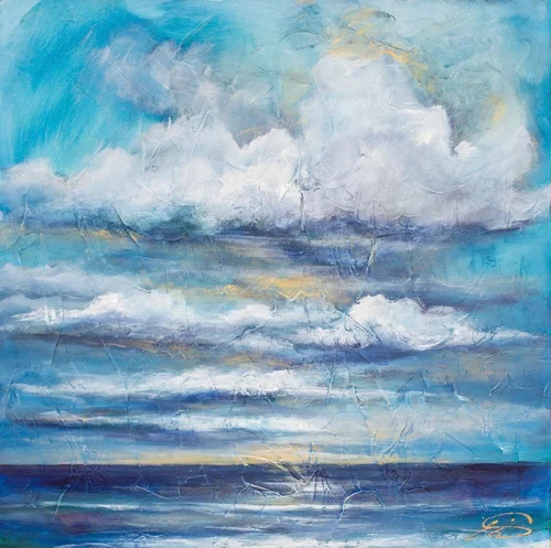 Land, Sea and Sky - Abstract Landscapes - Elida Field — Ivy Newport