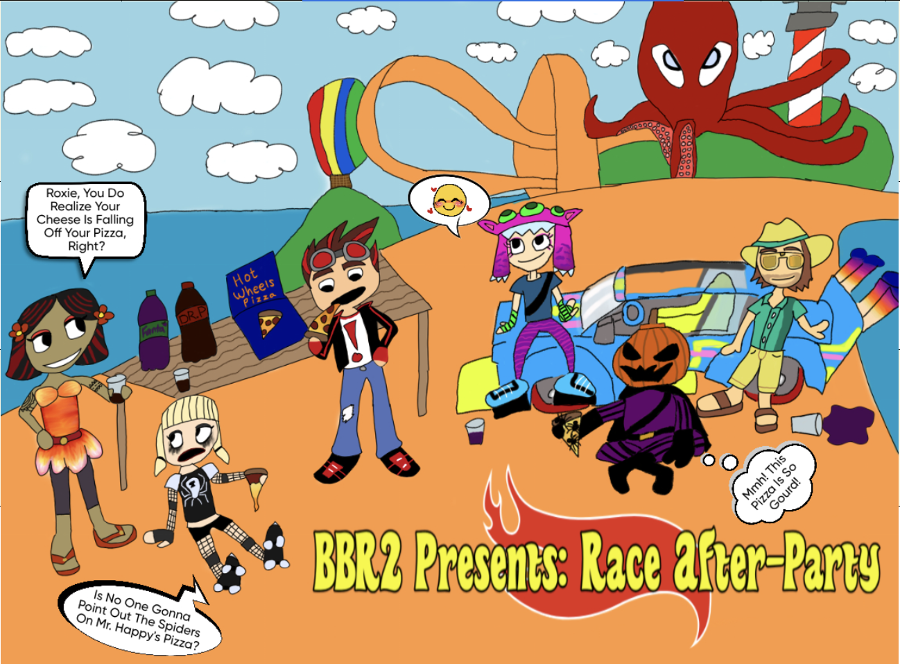 BBR2 Hot Wheels™ Fan Art Contest 2025 — Vector Unit