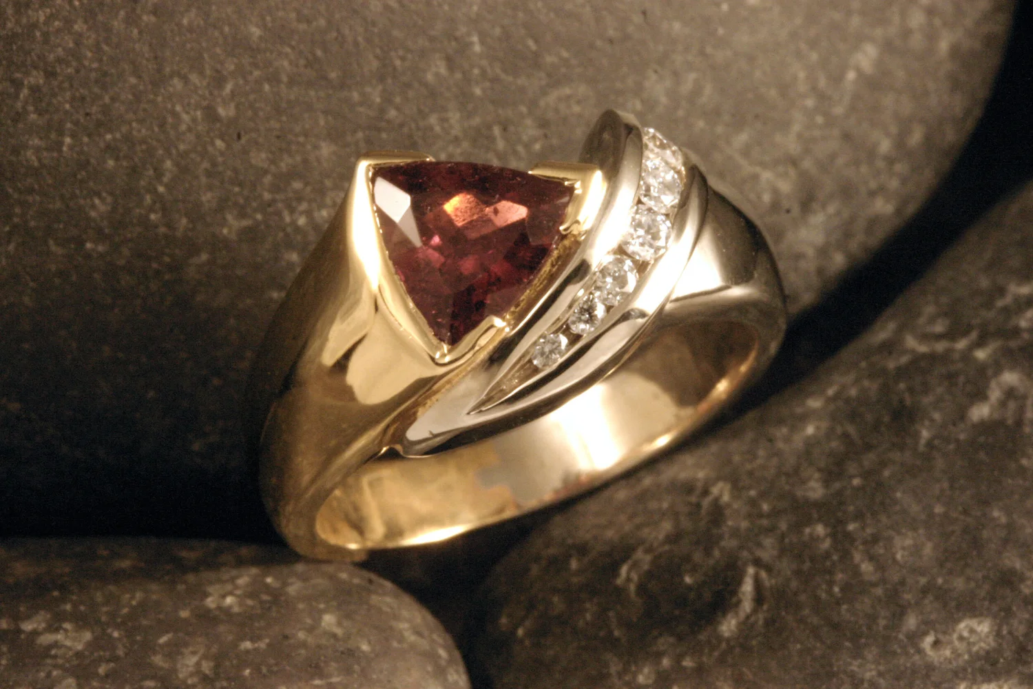 Diamond Ring Top View