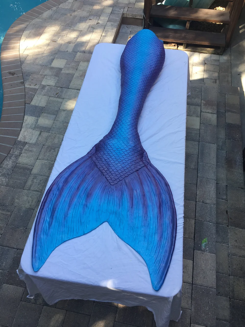 Purple Silicone Mermaid Tails