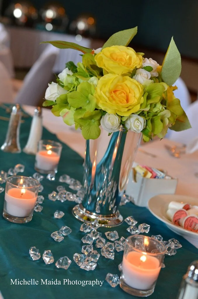 Silk Wedding Flower Centerpieces — Silk Wedding Flowers and Bouquets ...