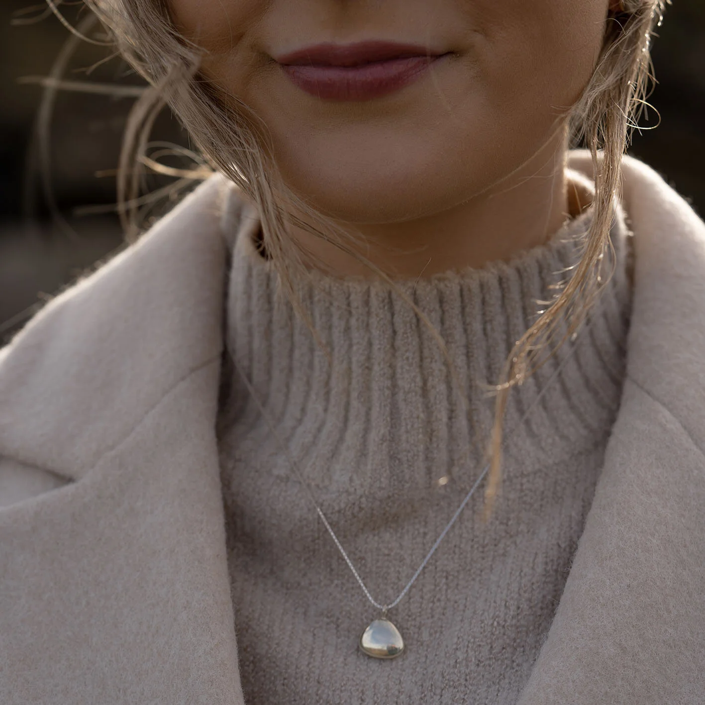 PEBBLE PENDANT no.2 — Bespoke Jewellery and Silverware | Megan Falconer ...