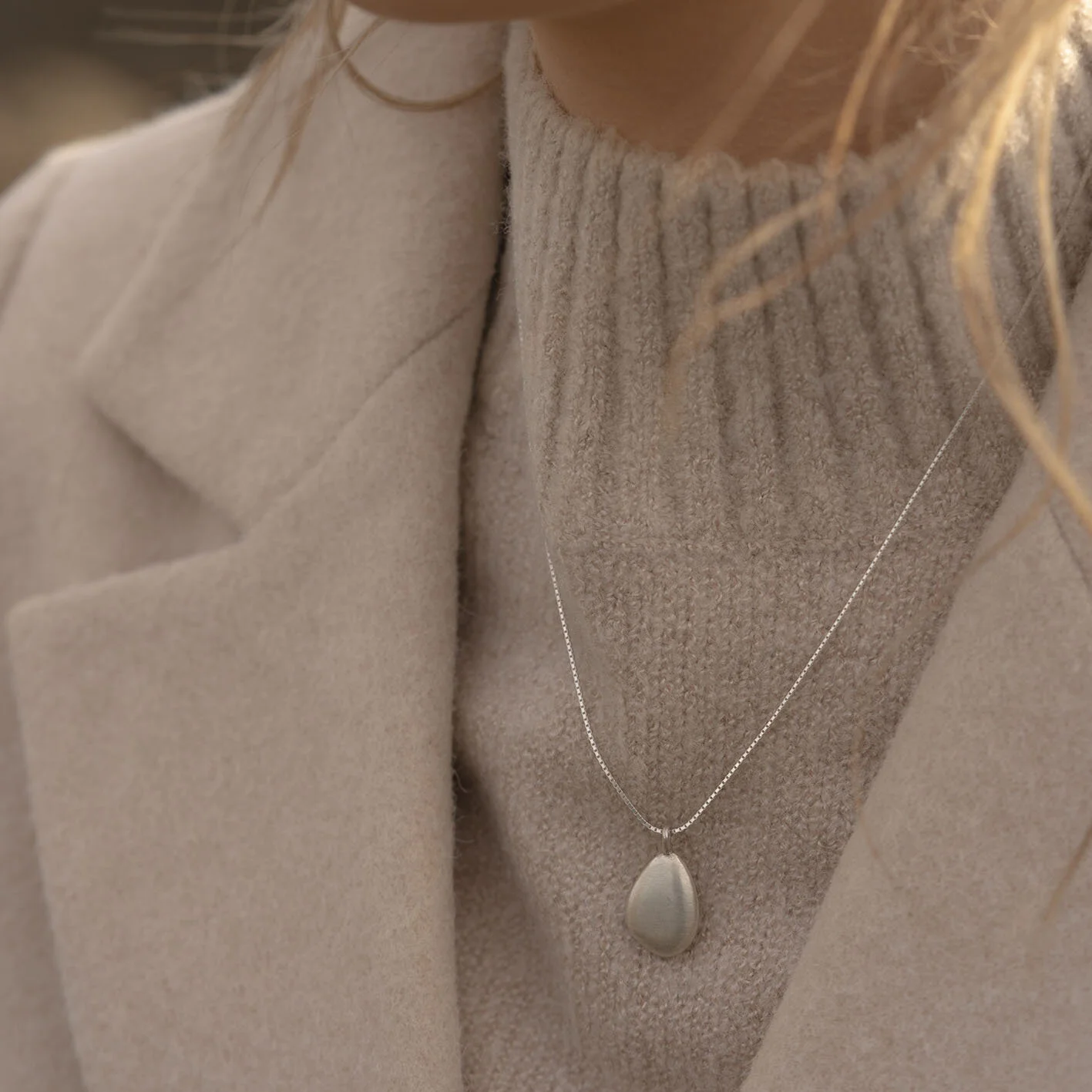 PEBBLE PENDANT no.3 — Bespoke Jewellery and Silverware | Megan Falconer ...