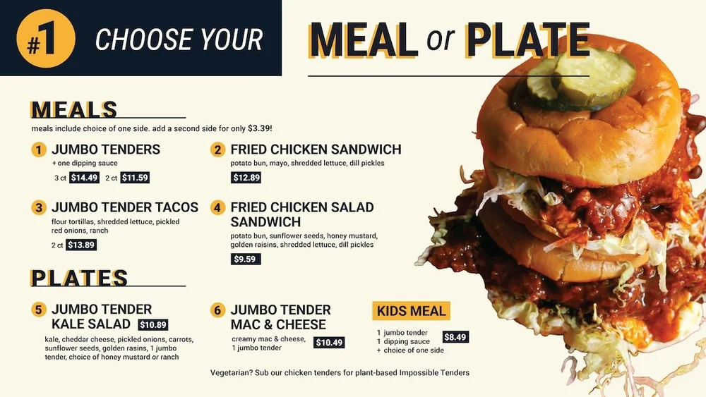 Food Menu — Royals Hot Chicken