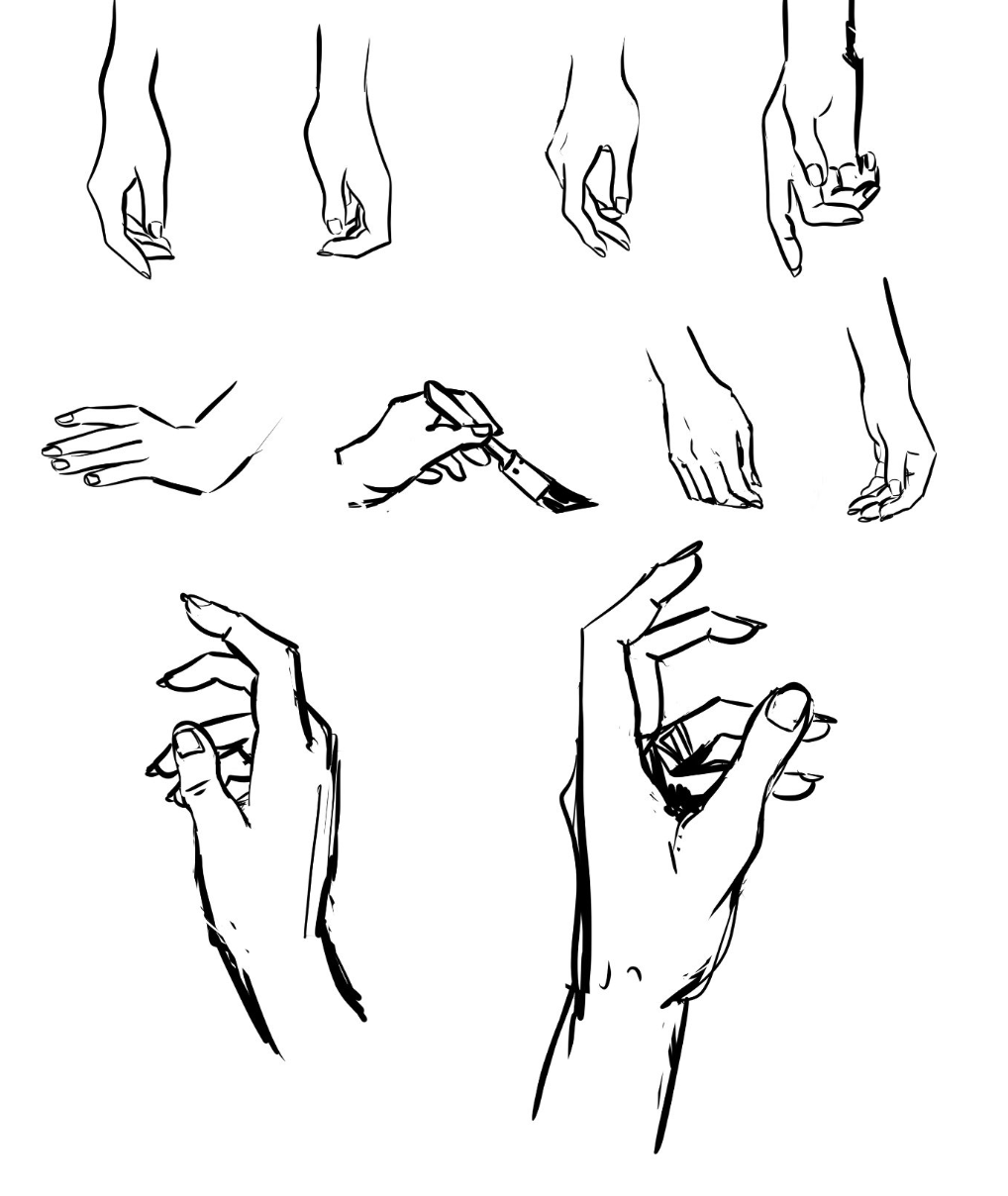 Drawing Hands and Feet — Becky Jewell