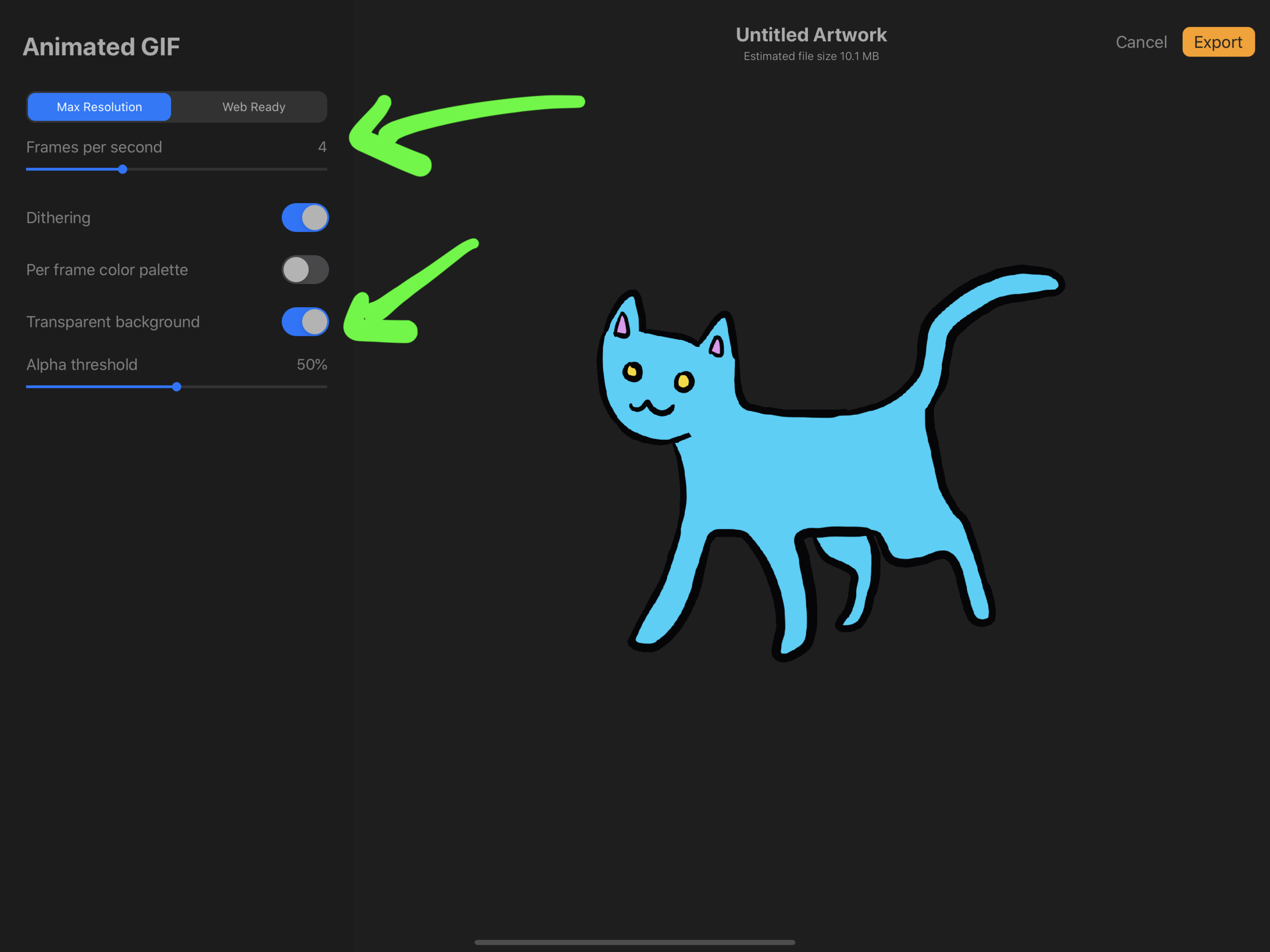 How to Make Animated Gifs in Procreate — Becky Jewell