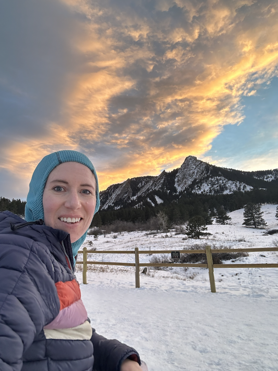 Painting the Boulder Flatirons — Becky Jewell