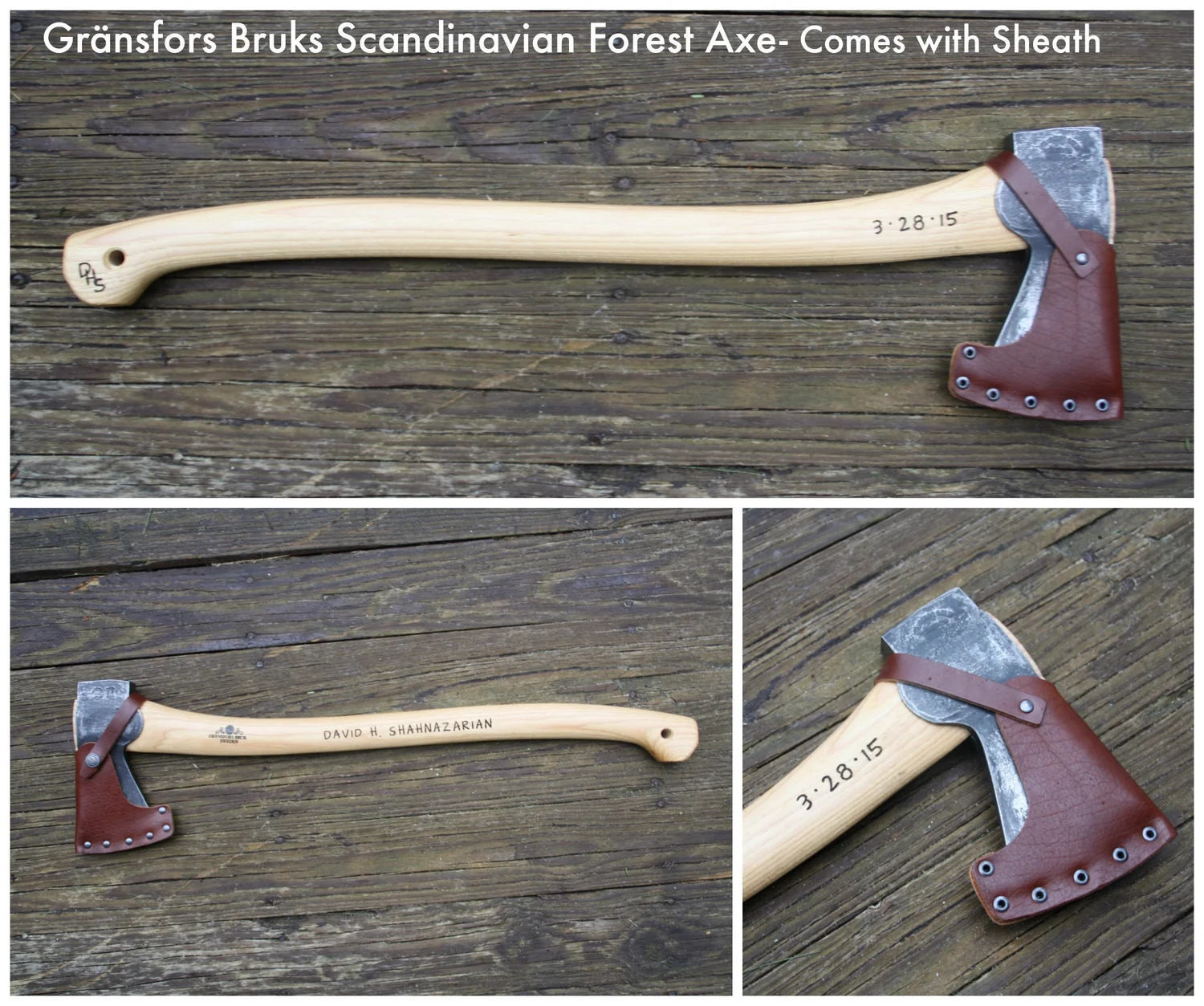 Engraved Axe