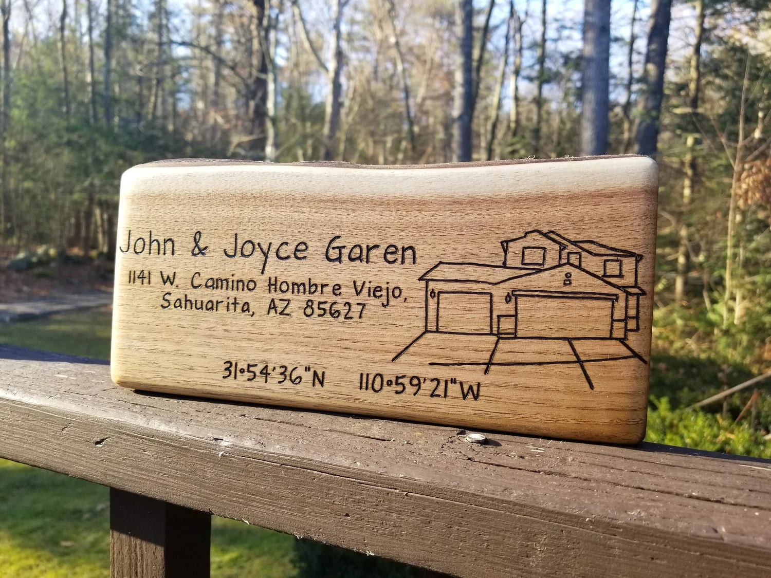 In This House Wooden Sign