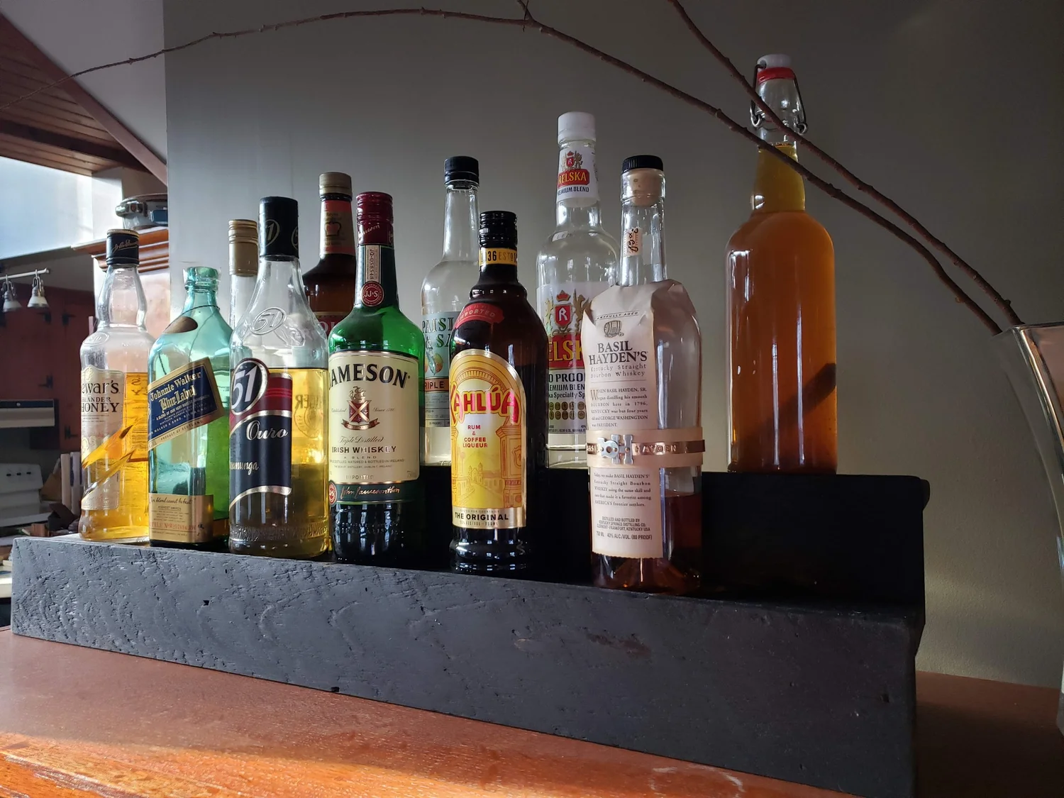 Alcohol Bottles Bar