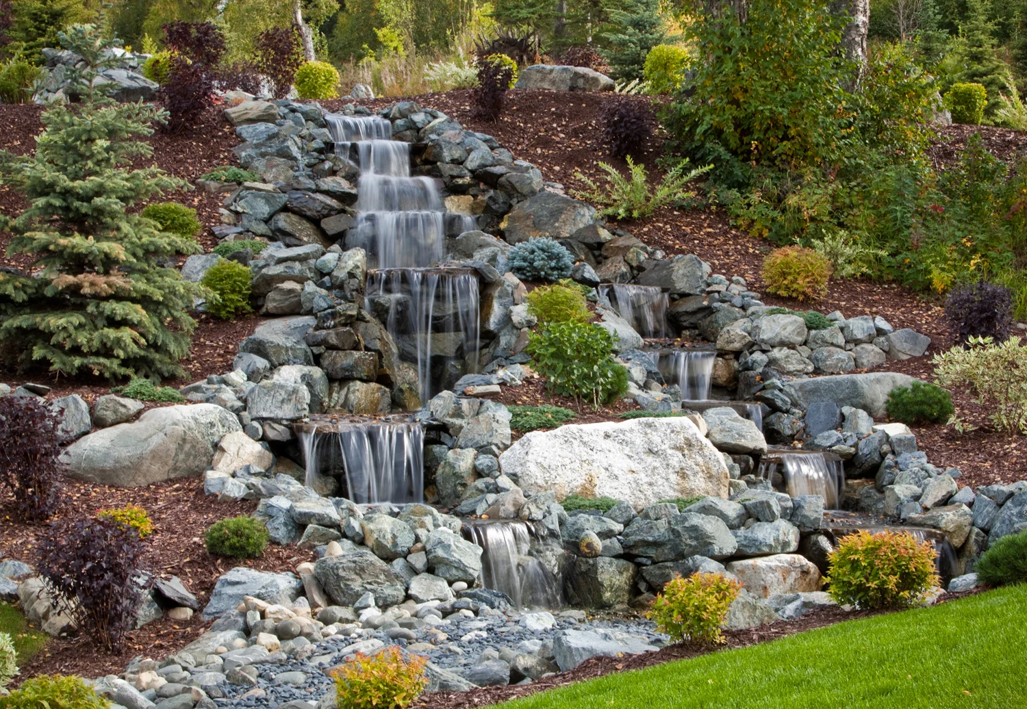 Aquascape Design | Ponds Fountains Waterfalls Streams | Anchorage AK ...