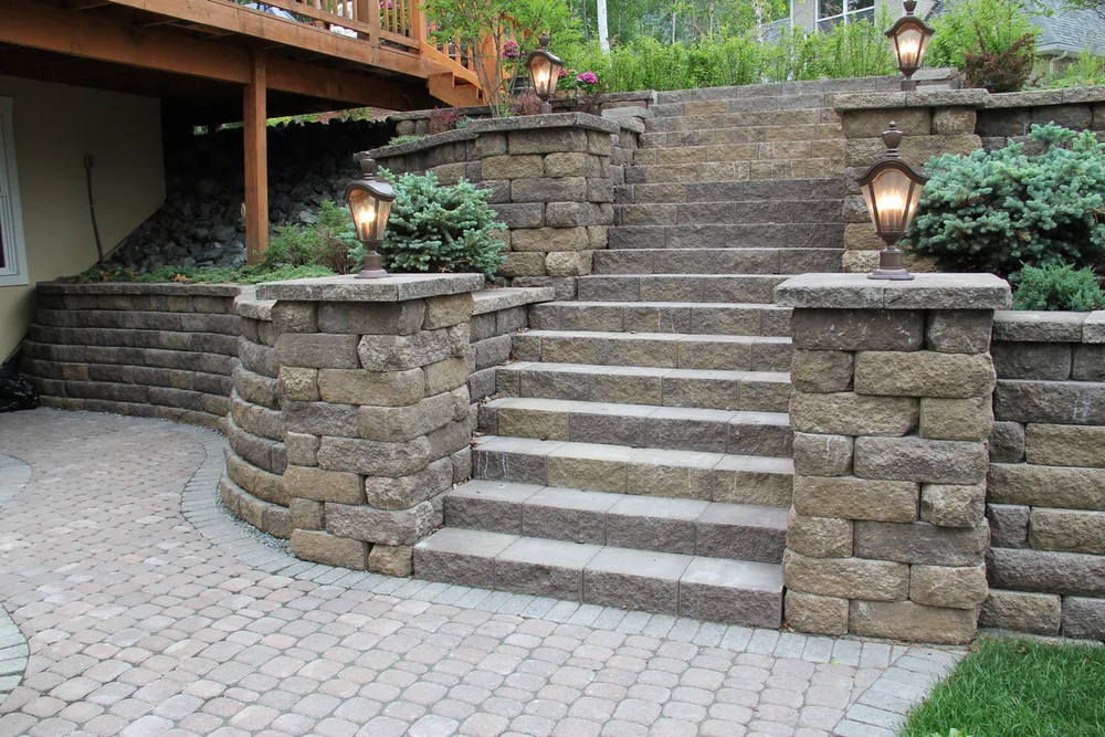 Retaining Wall Gallery — Green Acres Landscaping