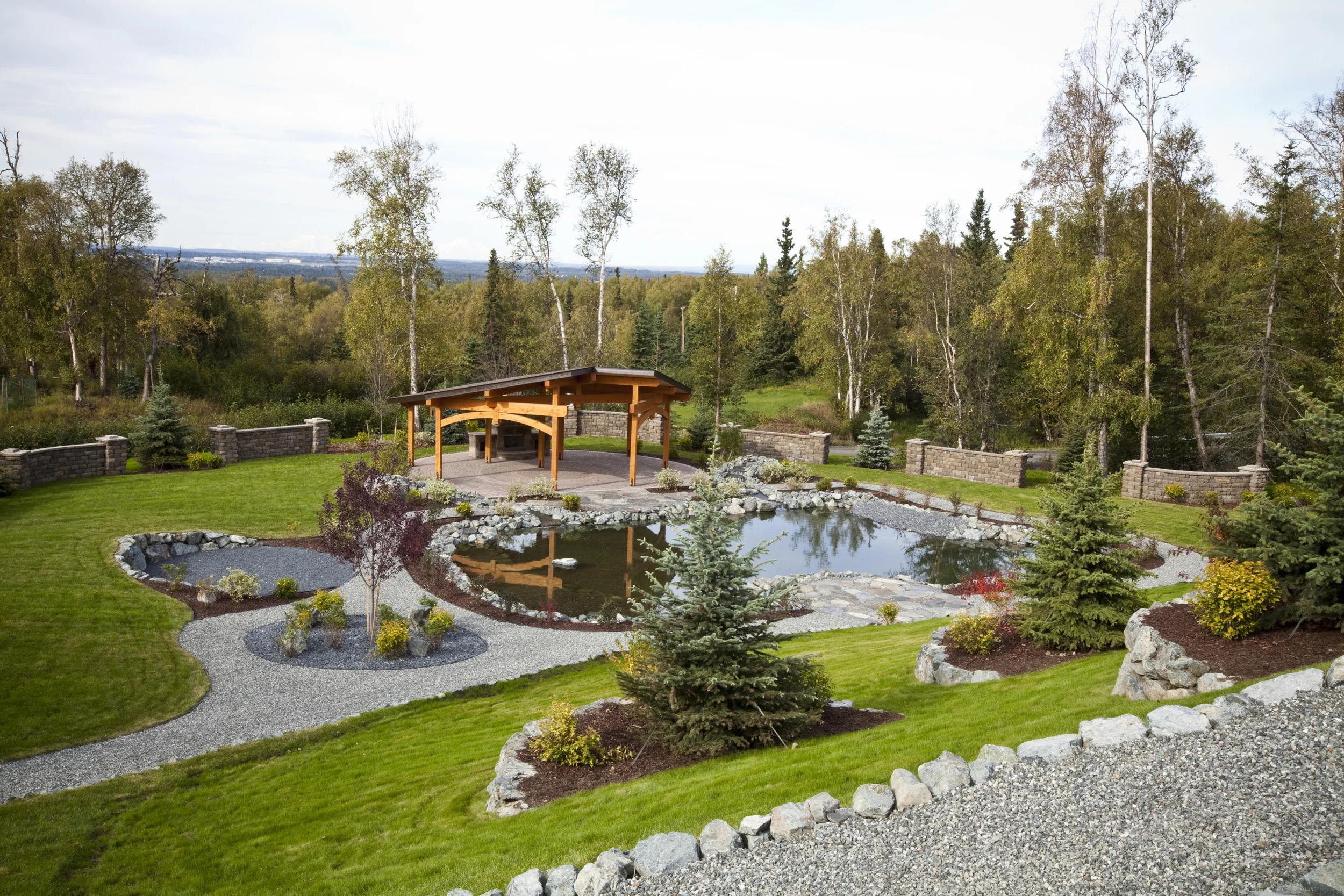 Outdoor Living | Landscape Design | Decks Patios BBQ | Anchorage AK ...