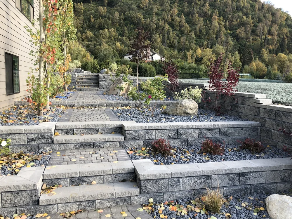 Retaining Walls | Landscape Design Construction | Anchorage AK — Green ...