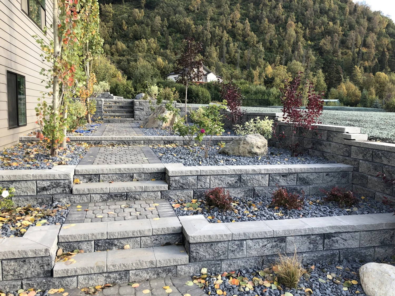 Retaining Walls | Landscape Design Construction | Anchorage AK — Green ...