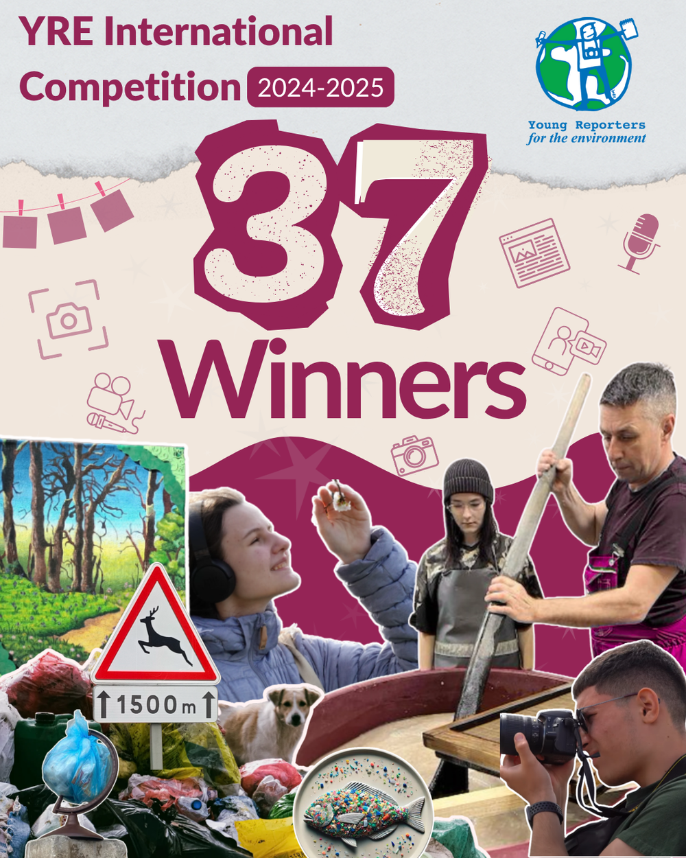 YRE Competition 24/25 — Young Reporters for the Environment