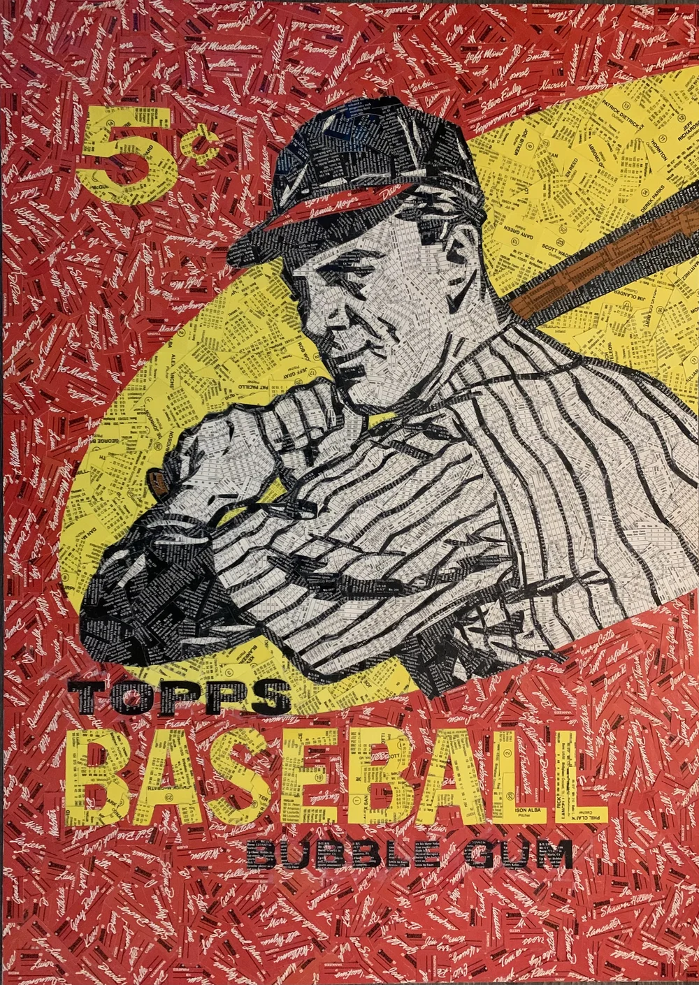Topps 5 Cent Pack Project — Tim Carroll Art