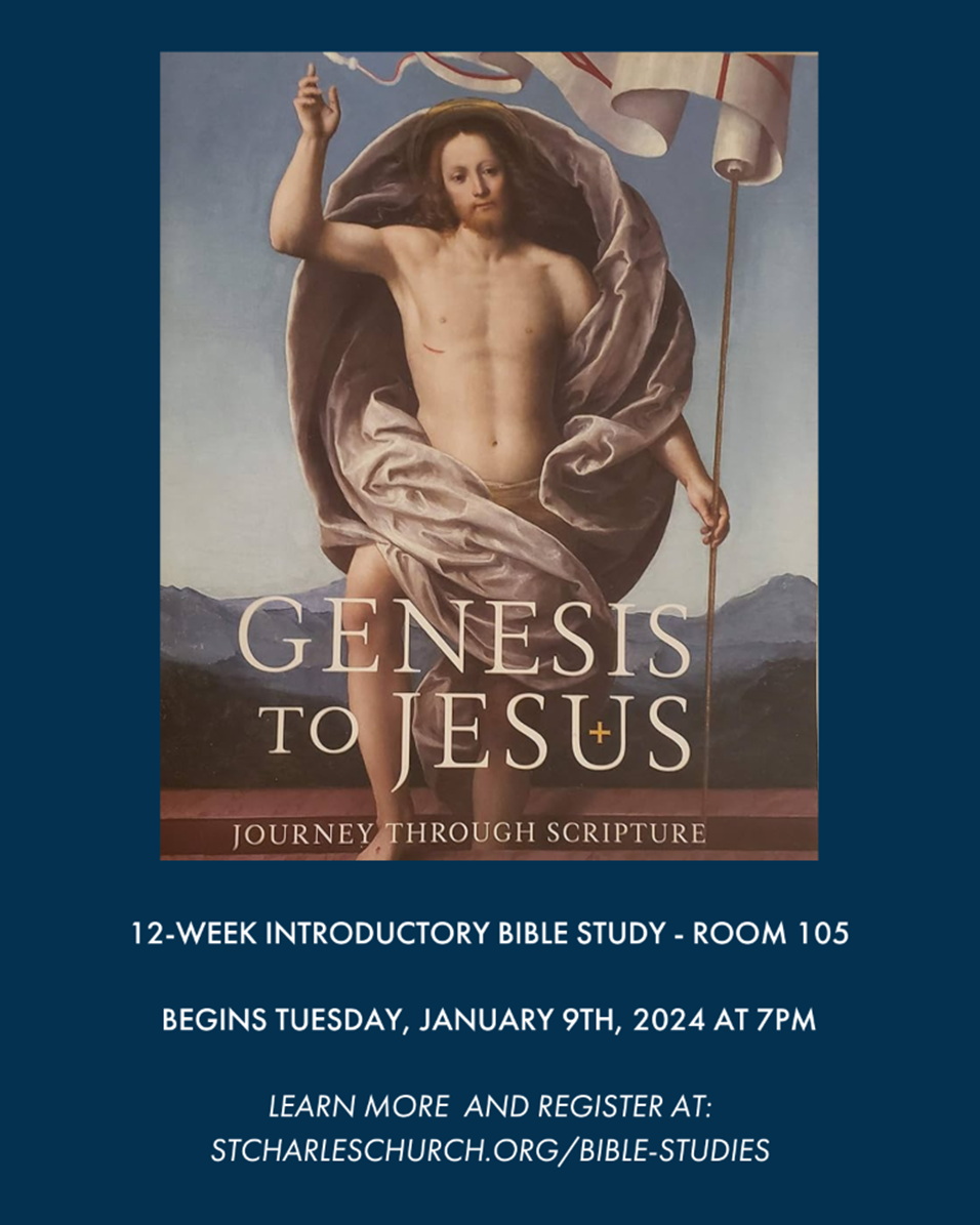 Bible Studies — St. Charles Catholic Church