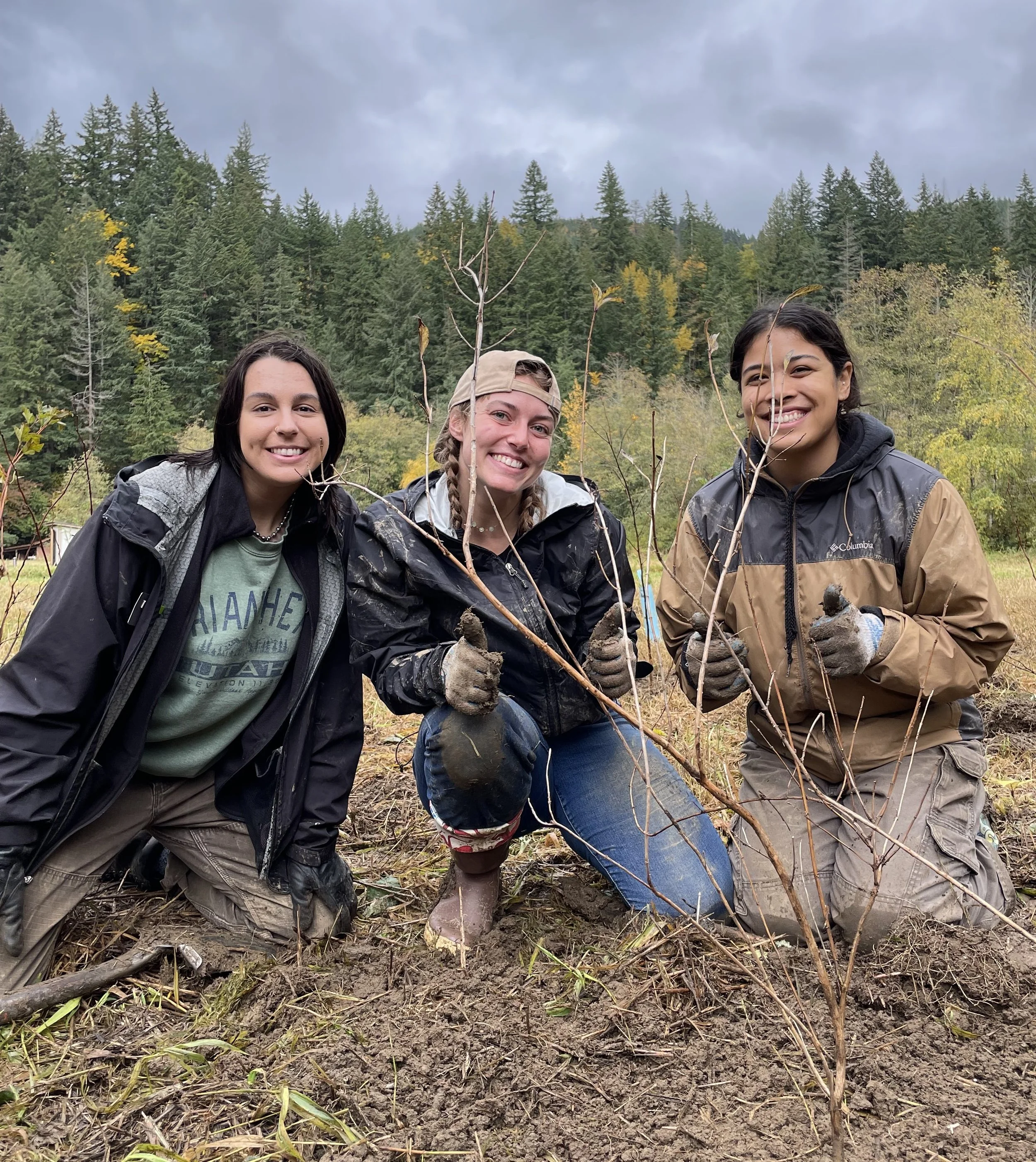 Through rain and shine, mud and…more mud, fall work parties were ...
