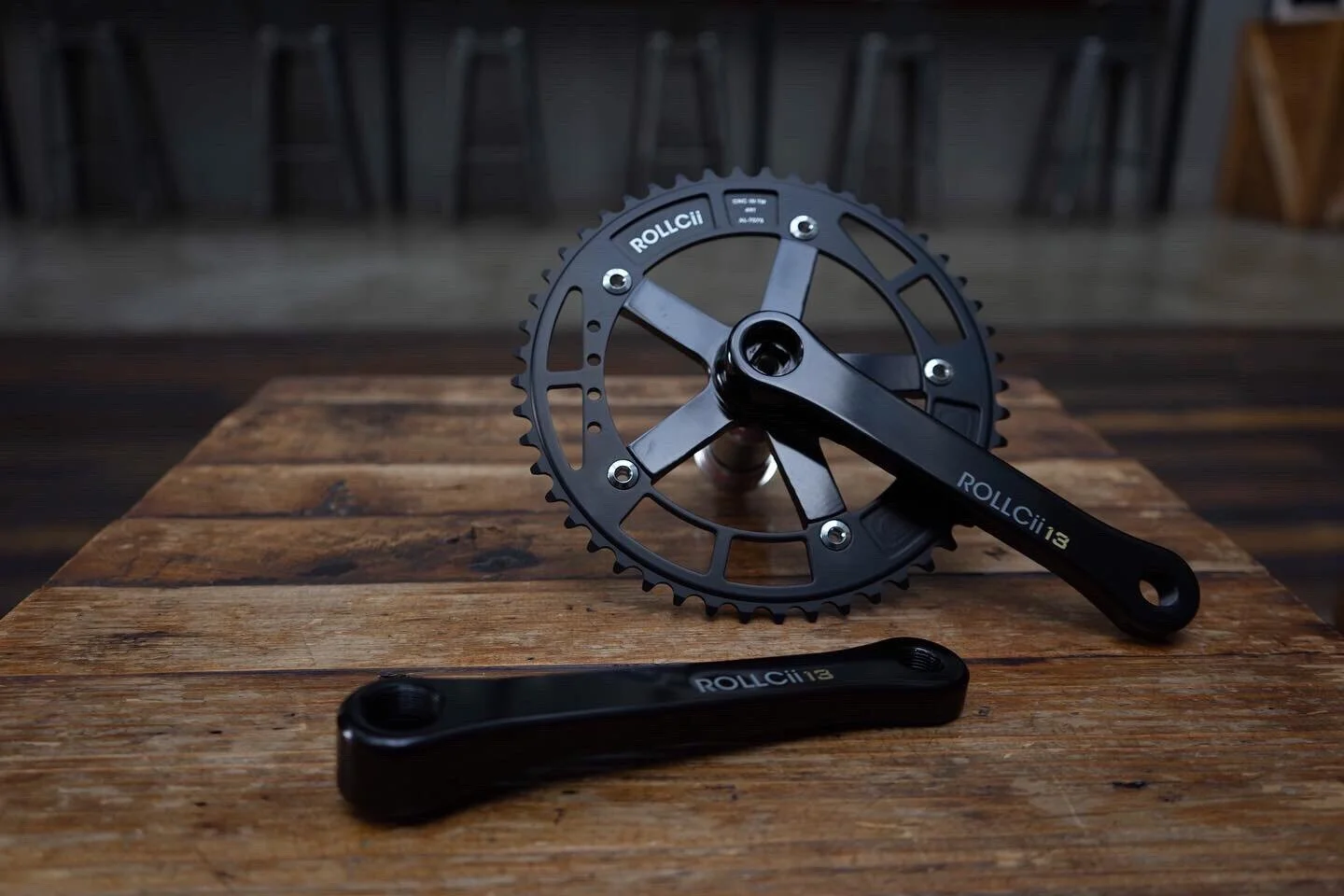 ROLLCii 13 BCD144 CRANK WITH ROCKER CHAINRING