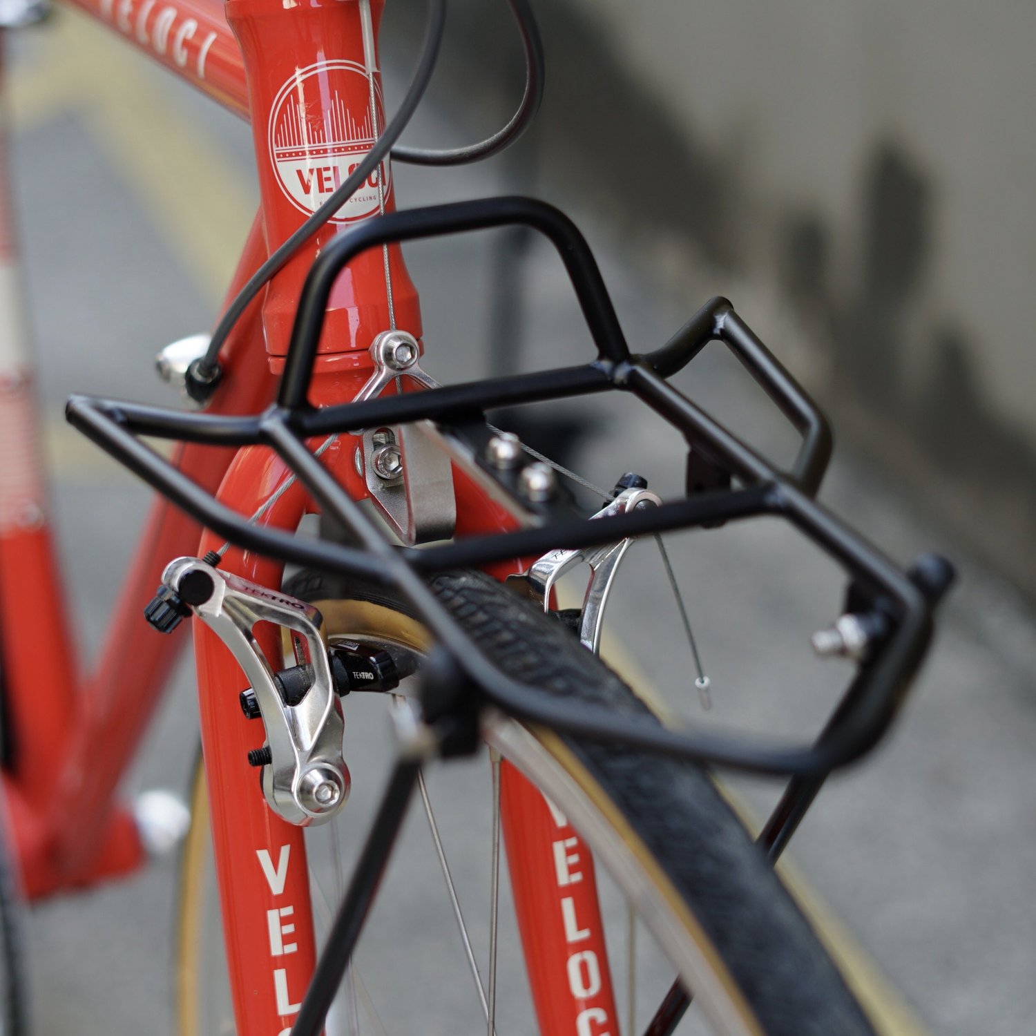 ROCKET RACK JR – Lightweight & Stylish Bicycle Front Rack for Most Bikes