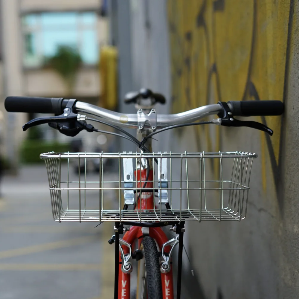 ROCKET RACK JR – Lightweight & Stylish Bicycle Front Rack for Most Bikes