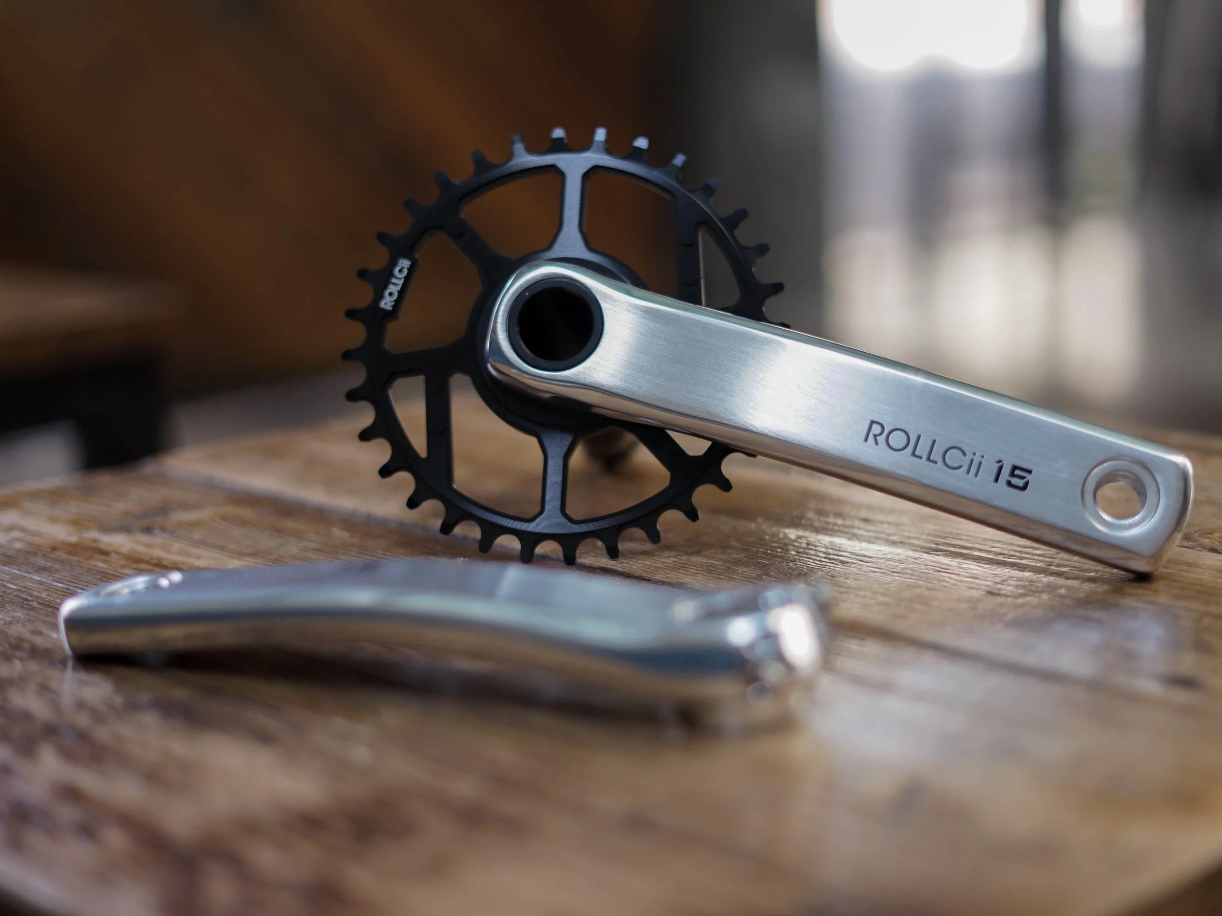 ROLLCii 15 MTB CHAINWHEEL WITH 1X CHAINRING