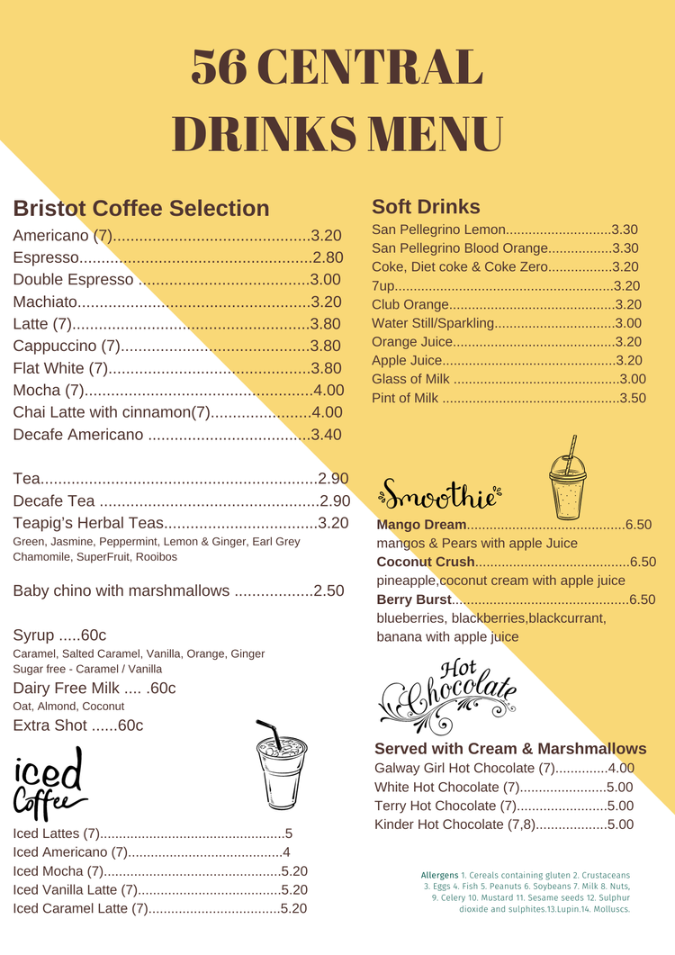 One of the most exciting restaurants in Galway | 56 Central