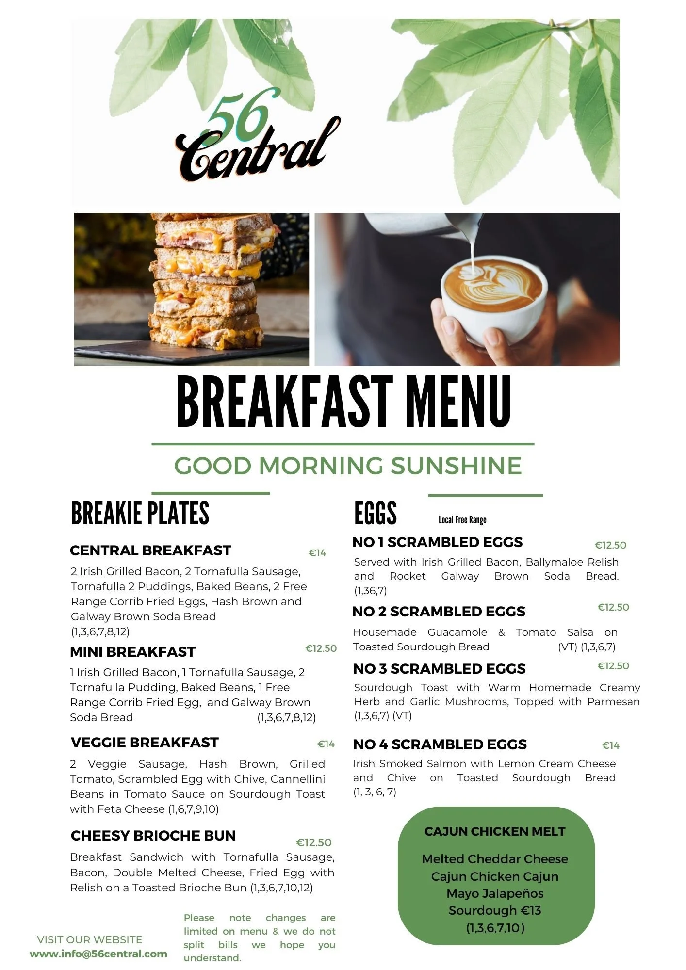 One of the most exciting restaurants in Galway | 56 Central