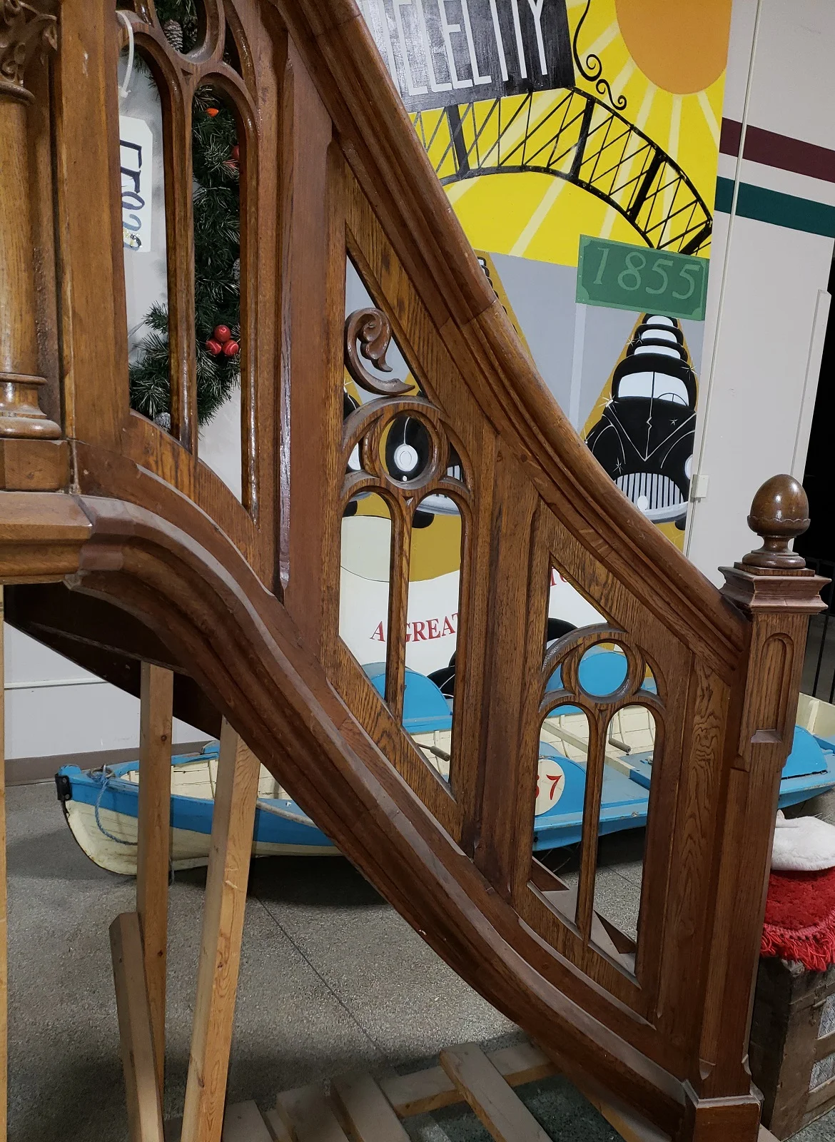 1800's Oak Church Pulpit for Barn Weddings — Vintage Cool Stuff