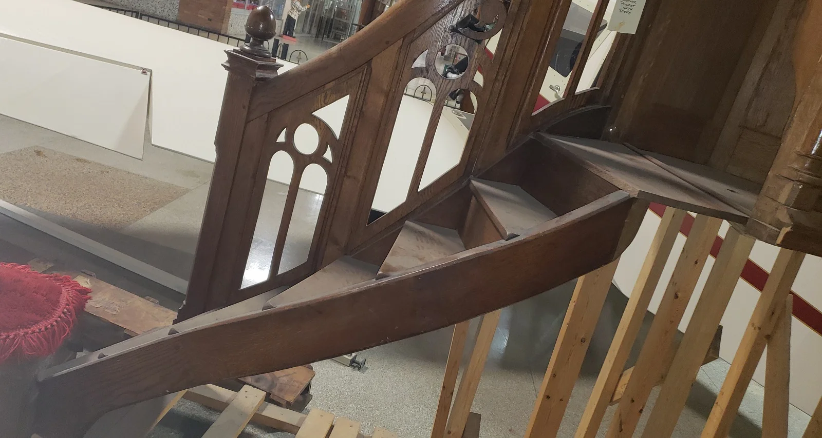 1800's Oak Church Pulpit for Barn Weddings — Vintage Cool Stuff